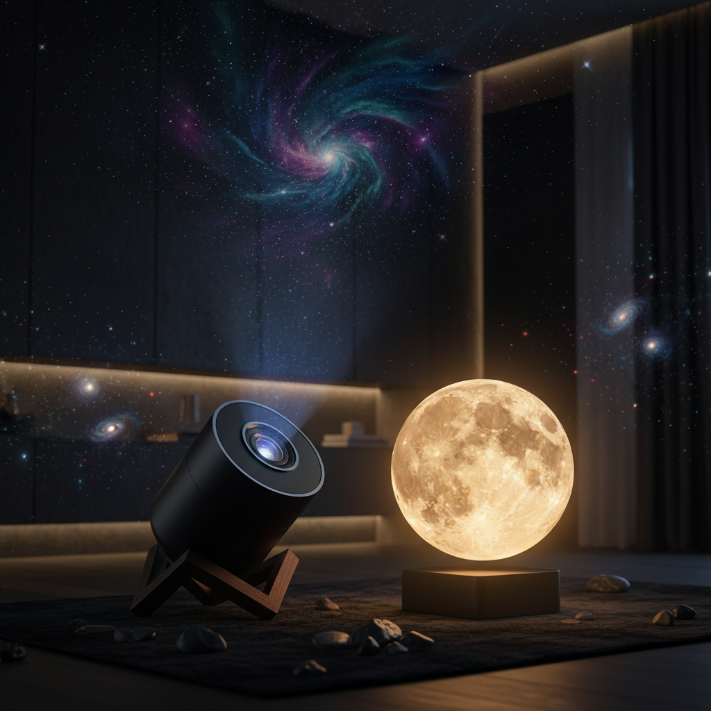 Floating 3D Moon Night Light Lamp (Levitating) – encalife